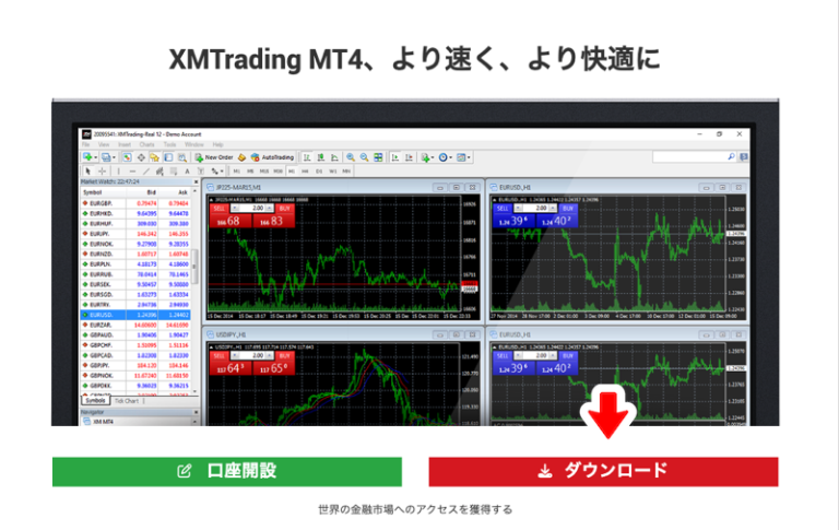 XMTradingのMT4をインストール（ダウンロード）する方法から取引まで！ログインできない原因・対策も解説 | 海外FX Wiki株式会社